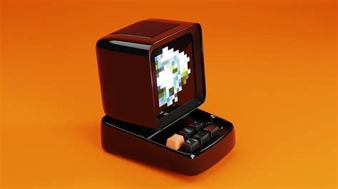 Bluetooth Speaker Ditoo Plus 3d Model Cgtrader