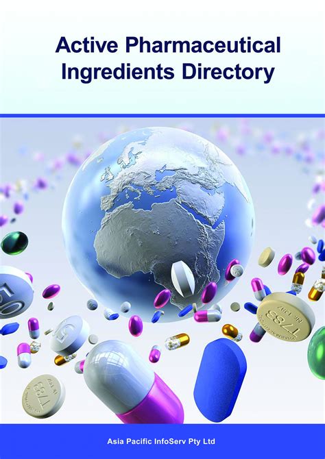 Active Pharmaceutical Ingredients Directory Api Publishing