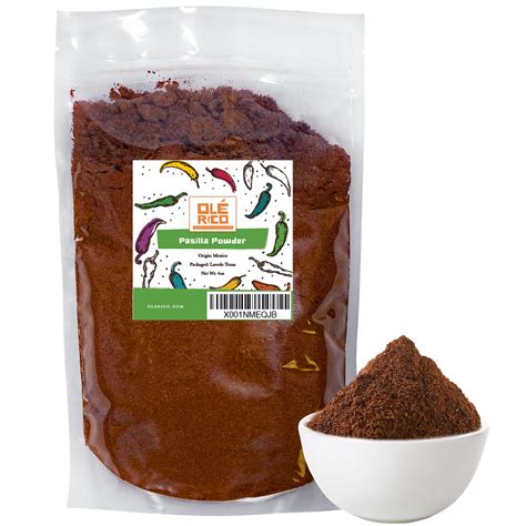Pasilla Chile Powder 16 Oz Bag