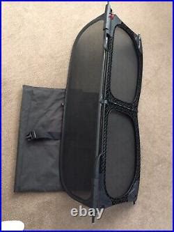 Good Genuine Bmw Mini R52 R57 Convertible Wind Deflector And Bag Free
