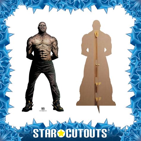Sc894 Killer Croc Suicide Squad Cardboard Cut Out Height 192cm Star