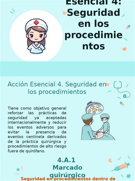 Seguridad En Procedimientos Quirúrgicos Pdf Cirugía Anestesia