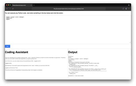 A Simple Coding Assistant With Llama 2 The Code Is Compiled On The