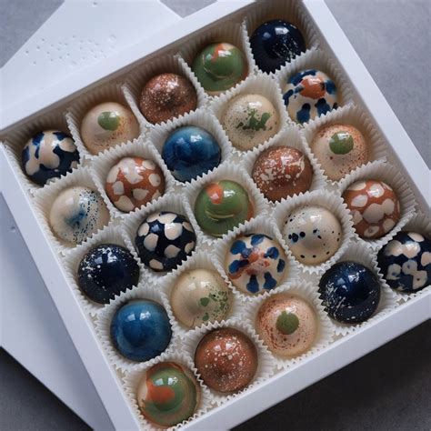 Dots Chocolate Chocolate Assortment Chocolate Art Artisan Chocolate