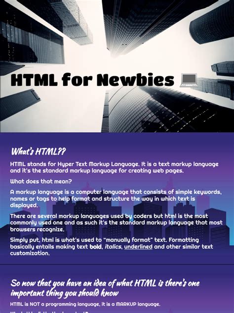 Html For Newbies Download Free Pdf Html Html Element