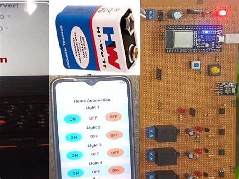 Esp 32 Home Automation With Web Server