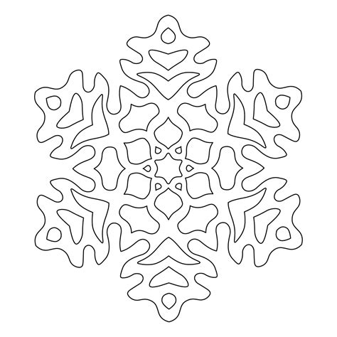 Snowflake Template Free Printable Papercraft Templates Snowflake Template Free Printable Papercraft Templates