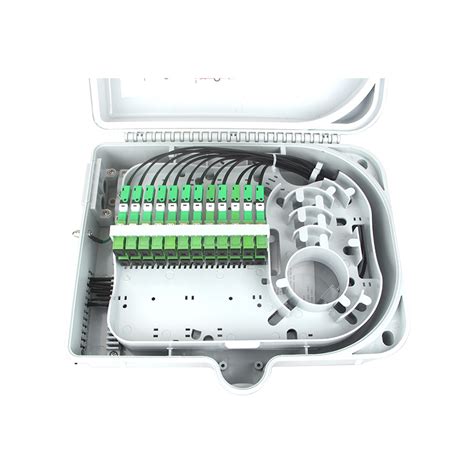 Ftth Fiber Optic Junction Box Distribution Splitter Terminal Box For Patch Panel Fiber Optic