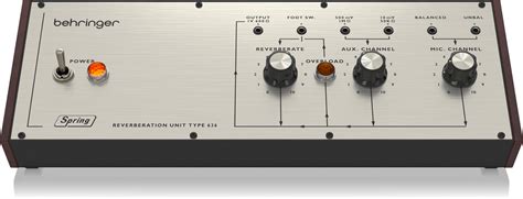 Behringer Spring Reverberation 636 Australian Musician Magazine