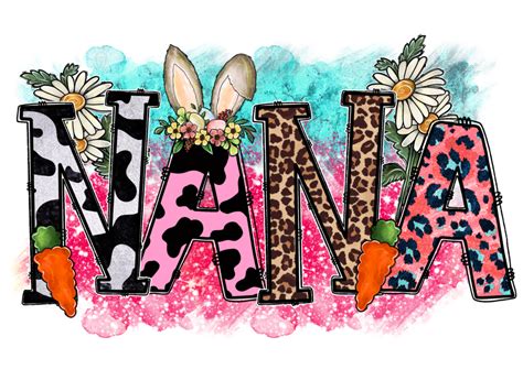 Easter Nana Dtf Transfer