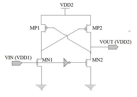 Cross Coupled Level Shifter Ccls Or Differential Cascade Voltage Download Scientific