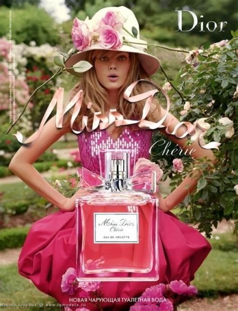 Miss Dior Cherie Maryna Linchuck Miss Dior Fragrance Ad Perfume Ad