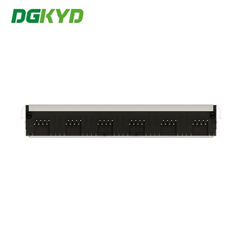 Rj45 Modular Block Interface Cat6 Pcb Jack Ethernet Rj45 Female Connector Dgkyd561688hwa1d9y1022