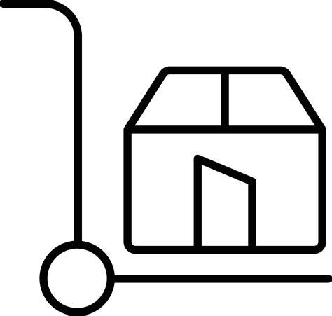 Trolley Outline Vector Illustration Icon 36382206 Vector Art At Vecteezy