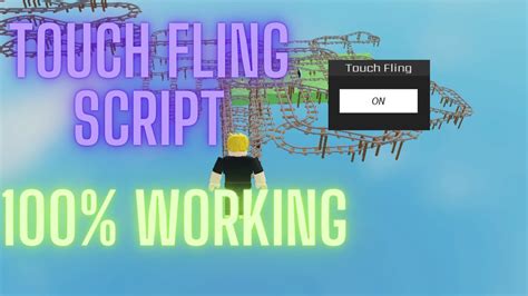 FE Touch Fling Script Pastebin YouTube