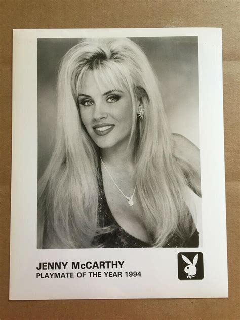 Jenny Mccarthy Playboy Playmate Original Vintage Press Headshot Photo