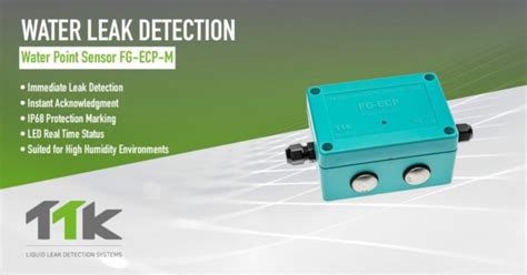 The Ideal Leak Sensor For High Humidity Environments Ttk Leak Detection