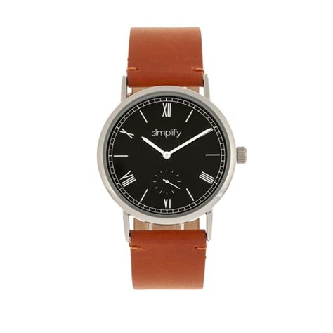 Vereinfachen Sie Die 5100 Lederarmbanduhr