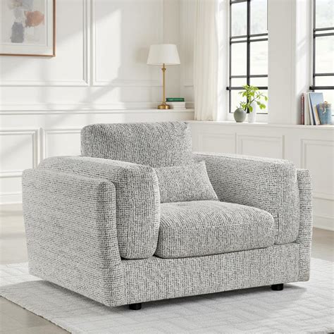 Bari Armchair Grey Fabric Buy Online Cfs Uk