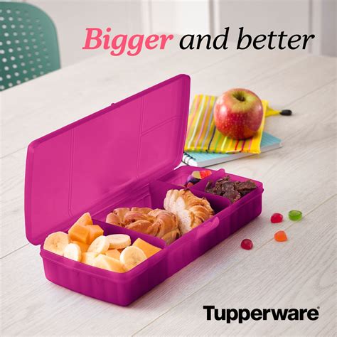 Vintage Red Tupperware Lunch Box