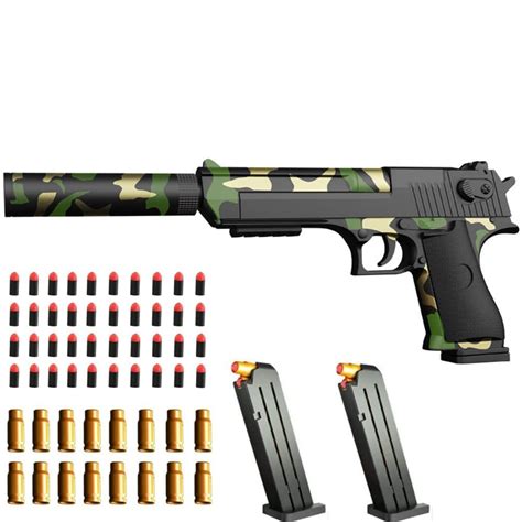 Buy Toy With Soft Bullets Toy With Ejectable Magazine And Bullets 1