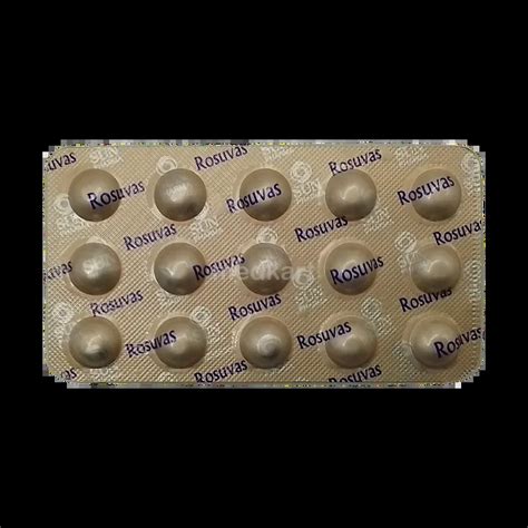 Rosuvas 5mg Tablet 15s Price Uses Side Effects And Substitutes Medkart