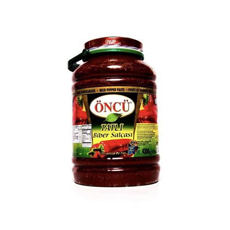 Oncu Tatli Pepper Paste 42kg Mild Ma Brother Cash And Carry