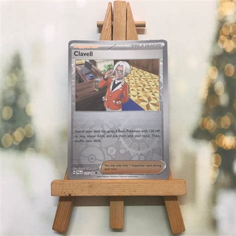 Thẻ Hình Pokemon Clavell 177 193 Lá Bài Scarlet And Violet Paldea Evolved Common Reverse Holo