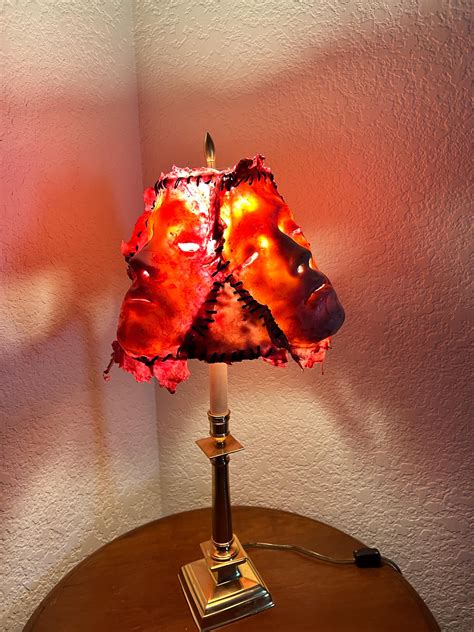 Human Face Lamp Preorder Etsy