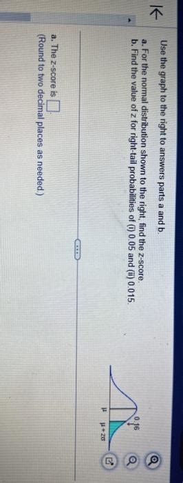 Solved Use The Graph To The Right To Answers Parts A And B Chegg