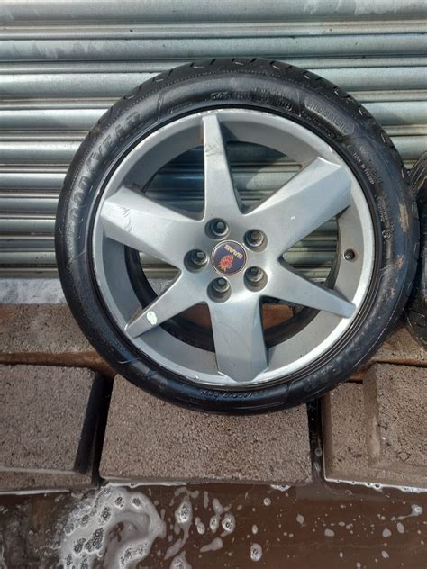 Saab Aero Wheels Redline Ion 2000 Saab 9 3 Se Fwd Esr Ap5c 19x95 22