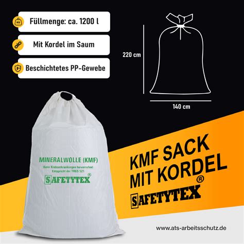 Kmf Säcke Sack Glaswolle Faserstaub Mineralwolle Big Bag Isolierwolle