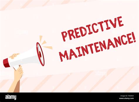Conceptual Hand Writing Showing Predictive Maintenance Concept Meaning