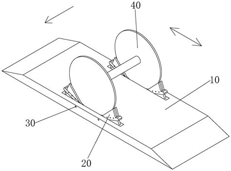 一种电缆盘用辅助运输架的制作方法