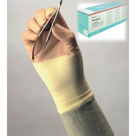 Protexis™ Pi Micro Sterile Synthetic Surgical Gloves Cream 85