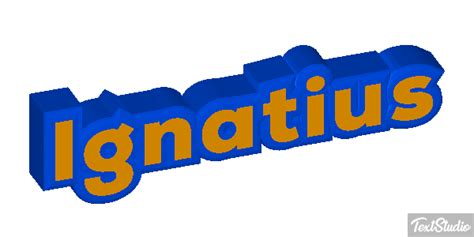 Ignatius Name Animated  Logo Designs