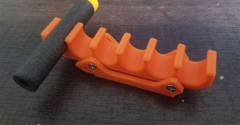 nerf dart rack attachment by finnish dragon download free stl model