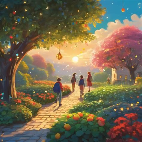 Bedtime Story The Magical Math Garden