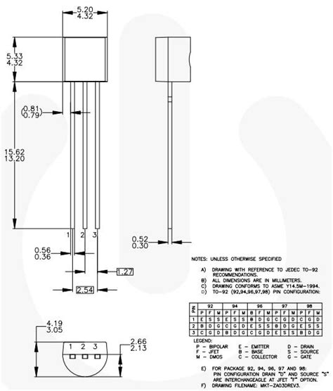 Bc548 Npn Transistor Datasheet Equivalent And Circuit