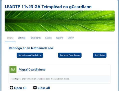 Mic Moodle Template Example Tutorial Template Ga Mic Lead Knowledge Base