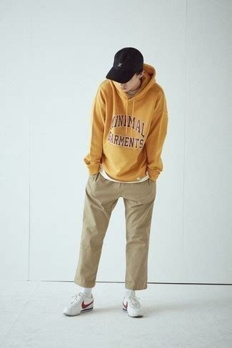 Orange Print Hoodie Outfits For Men 22 Ideas And Outfits Lookastic
