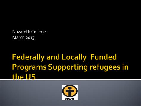 The Basics Of Overseas Refugee Case Processing