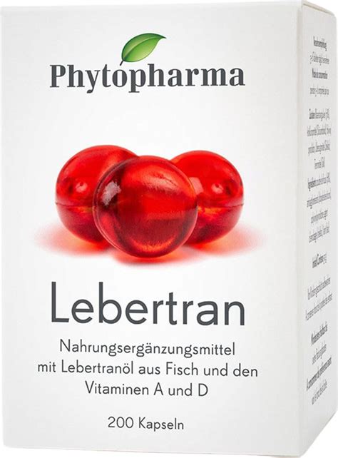 Cod Liver Oil 200 Capsules Phytopharma Vitalabo Online Shop