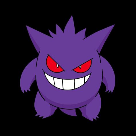 Gengar Póster De Pokemon Arte En Lienzo De Bricolaje Lienzos Pintados