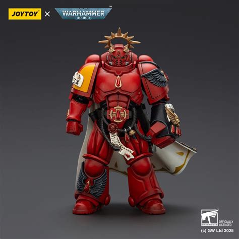 Warhammer 40k Action Figure Blood Angels Captain With Inferno Pistol