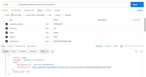 Api Documentation For Developers KPRIMEPAY STAGING