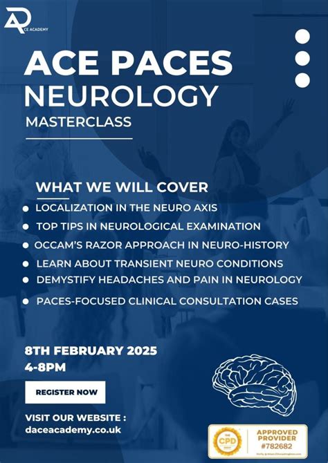 Ace Paces Neurology Masterclass Paul Bolaji Mrcpuk And Neurology Mschealthcare Leadership