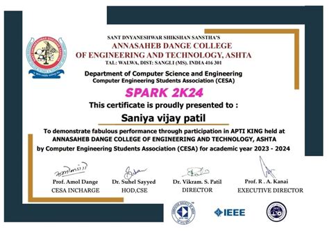 Aptiking Saniya Patil