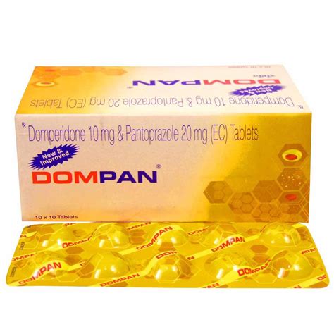Dompan Tablet Domperidone And Pantoprazole Combination For