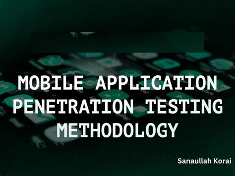 Mobile Application Pentesting Analyzing Common Vulnerabilities